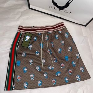Gucci | Skirts | Doraemon X Gucci Technical Jersey Skirt | Poshmark